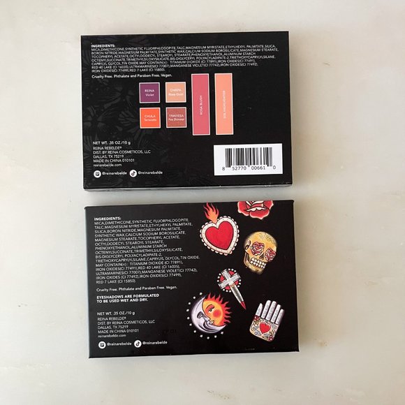 Reina Rebelde | Makeup | Reina Rebelde On Your Face Eye Color Palette ...
